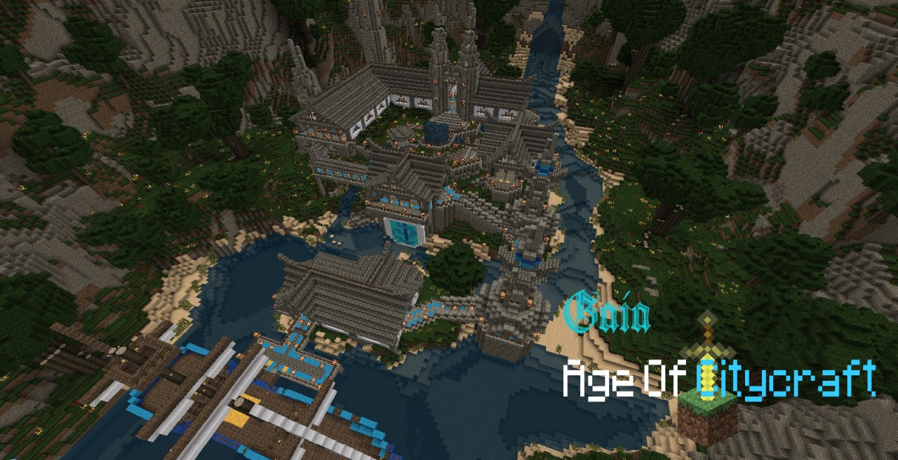 Gaia, Age of Citycraft Minecraft Map